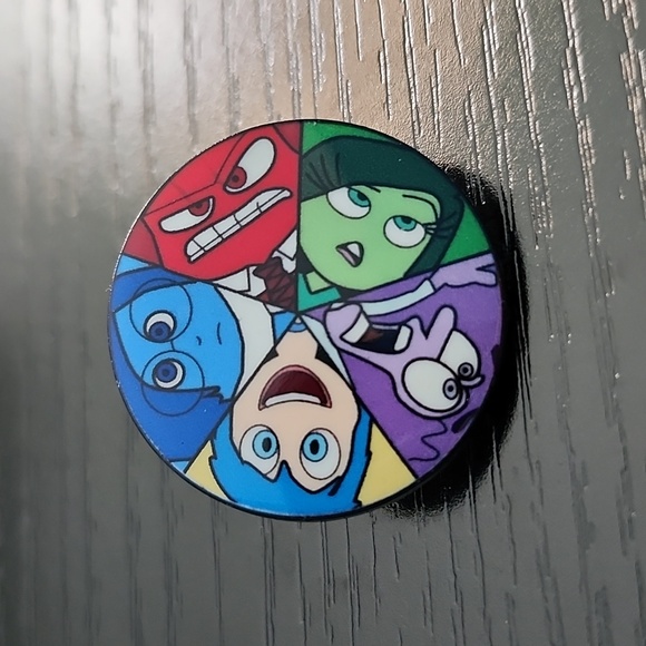 Disney | Jewelry | Disneys Inside Out Emotions Inspired Enamel Pin ...